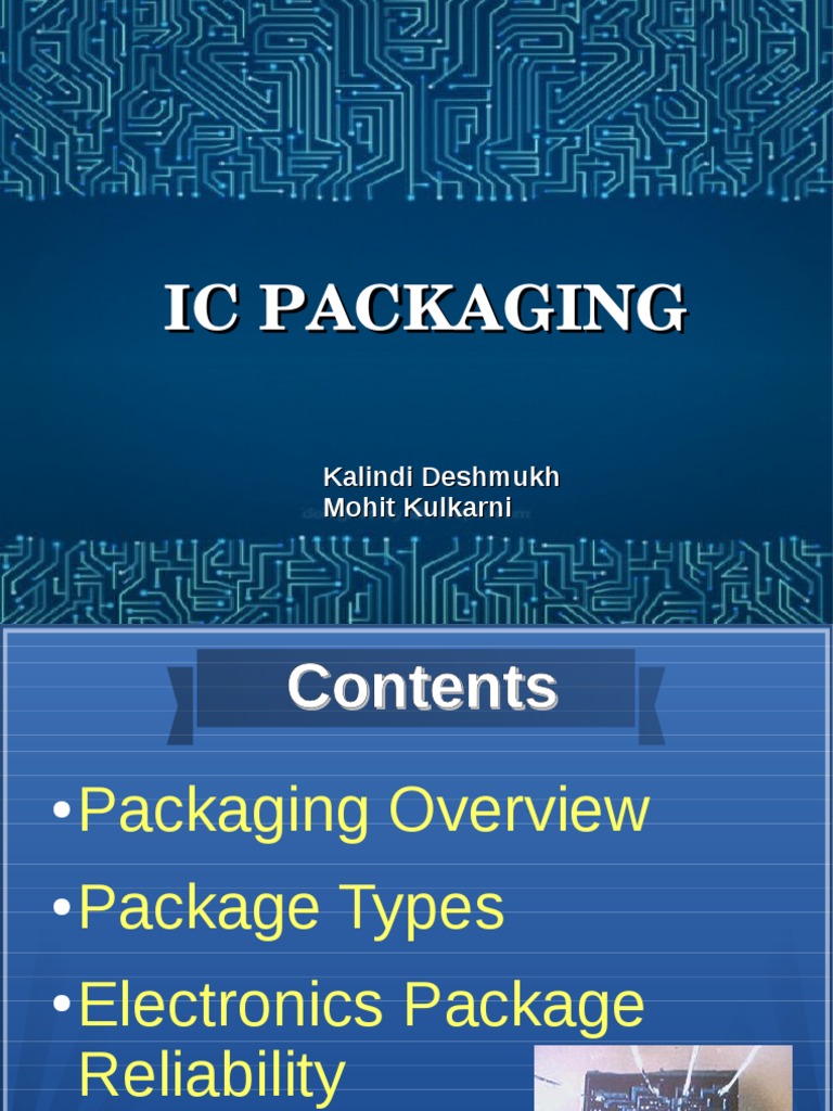 ICT Packaging | PDF | Integrated Circuit | Digital Electronics