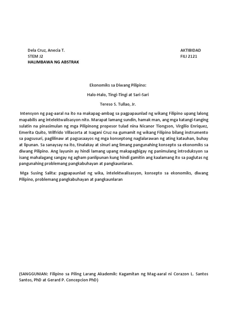 BALANGKAS | PDF