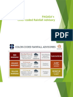 PAGASA's Color-Coded Rainfall Advisory | PDF | Home & Garden | Science ...