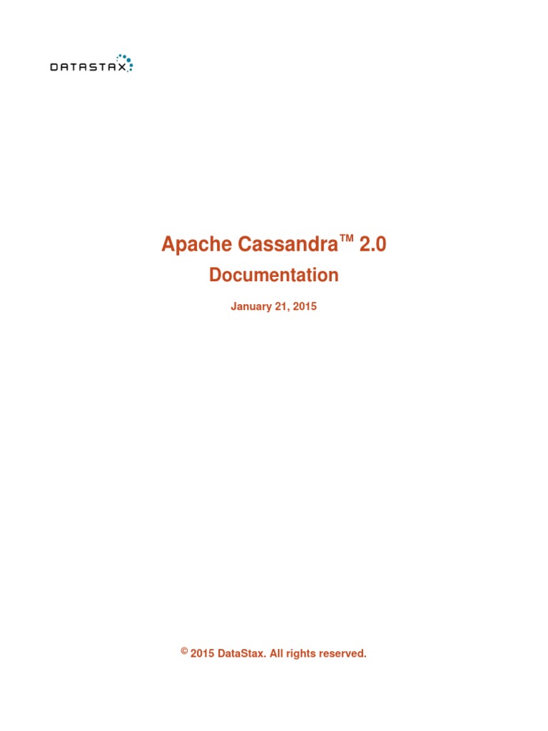 Cassandra 20 | PDF | Replication (Computing) | Computer Cluster