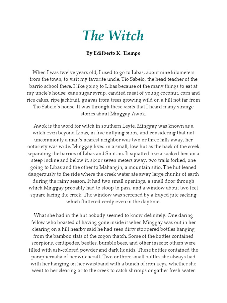 The Witch | PDF | Nature