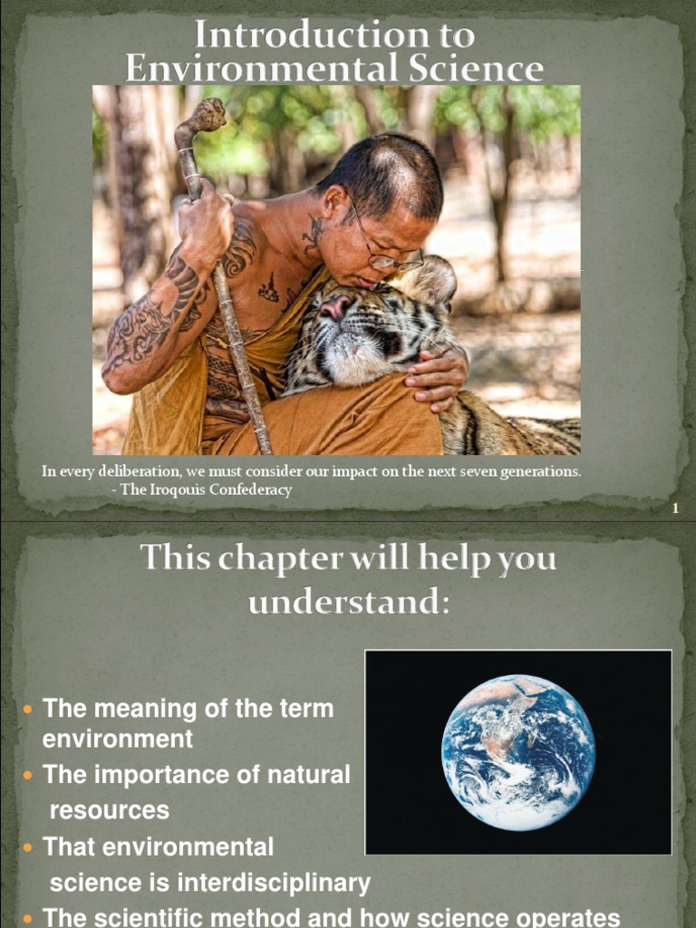 Introduction To Environmental Science | PDF | Science | Natural Environment