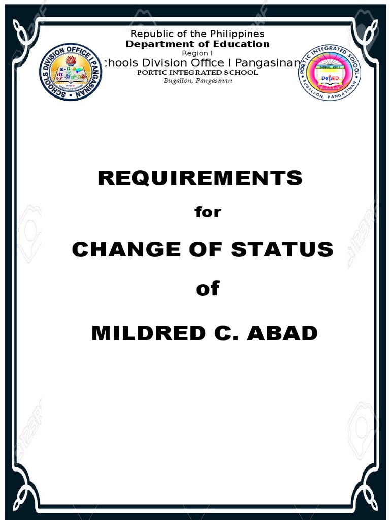 Bugallon Integrated School Logo Change | PDF