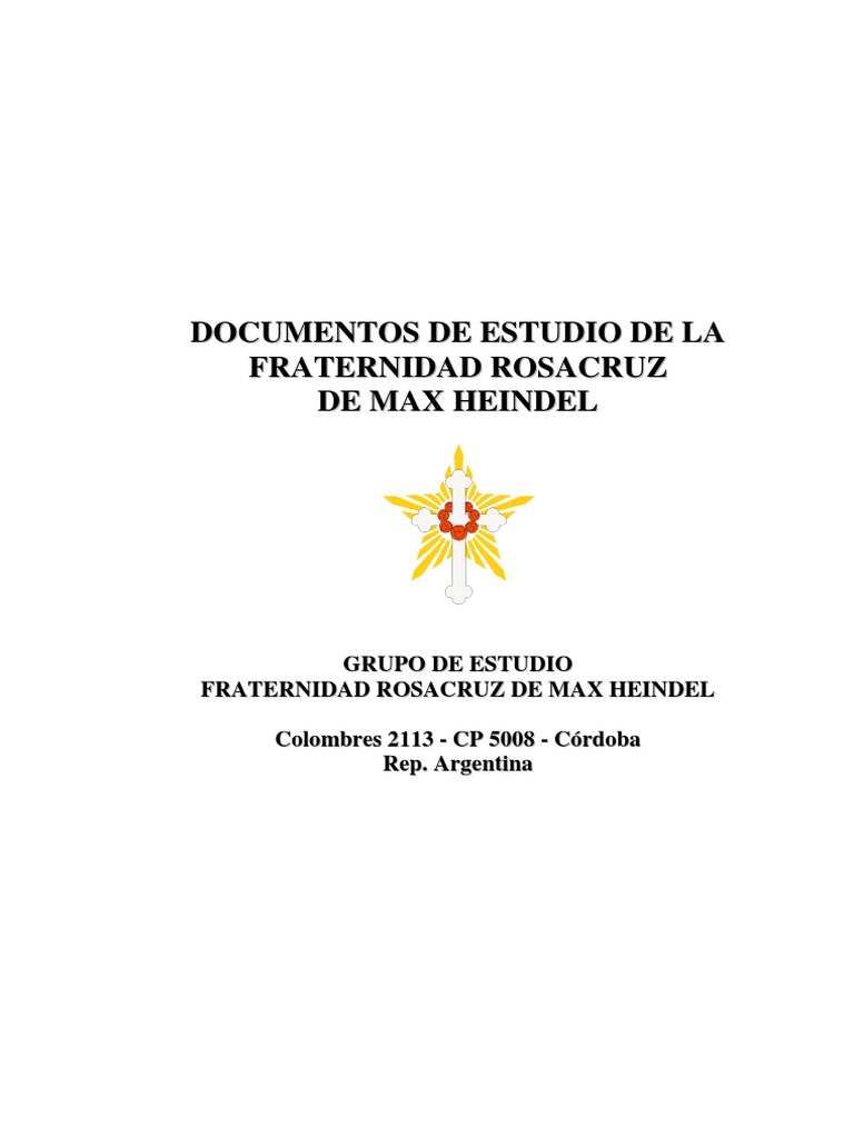 FRC - Oraciones PDF | PDF | Oración | Rosacruces