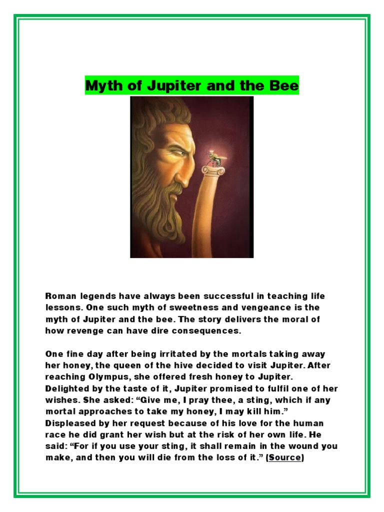 Myth of Jupiter and The Bee | PDF | Hades | Ancient Greek Religion