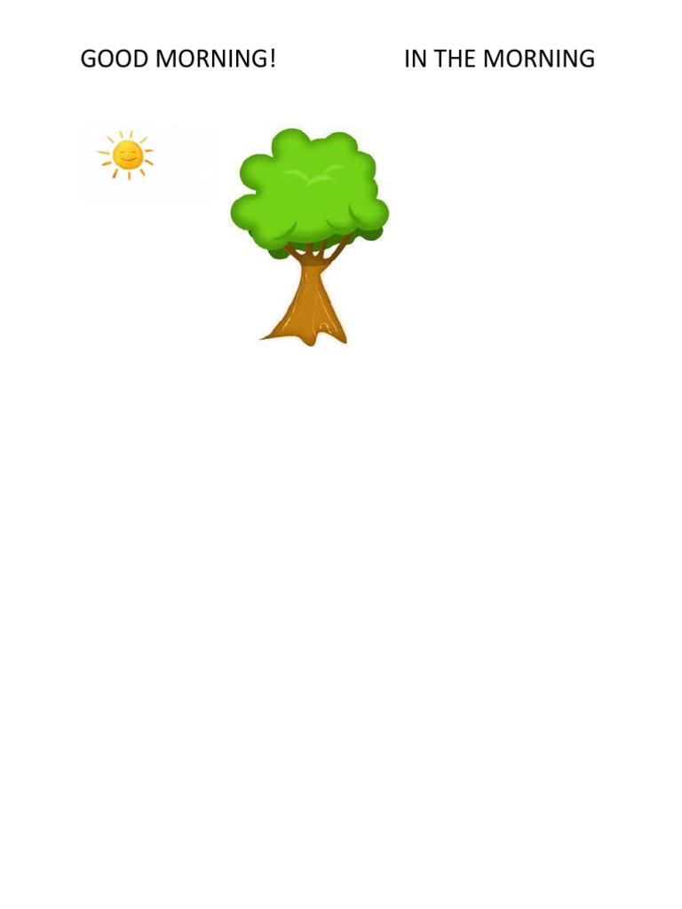 Good Morning! in The Morning | PDF