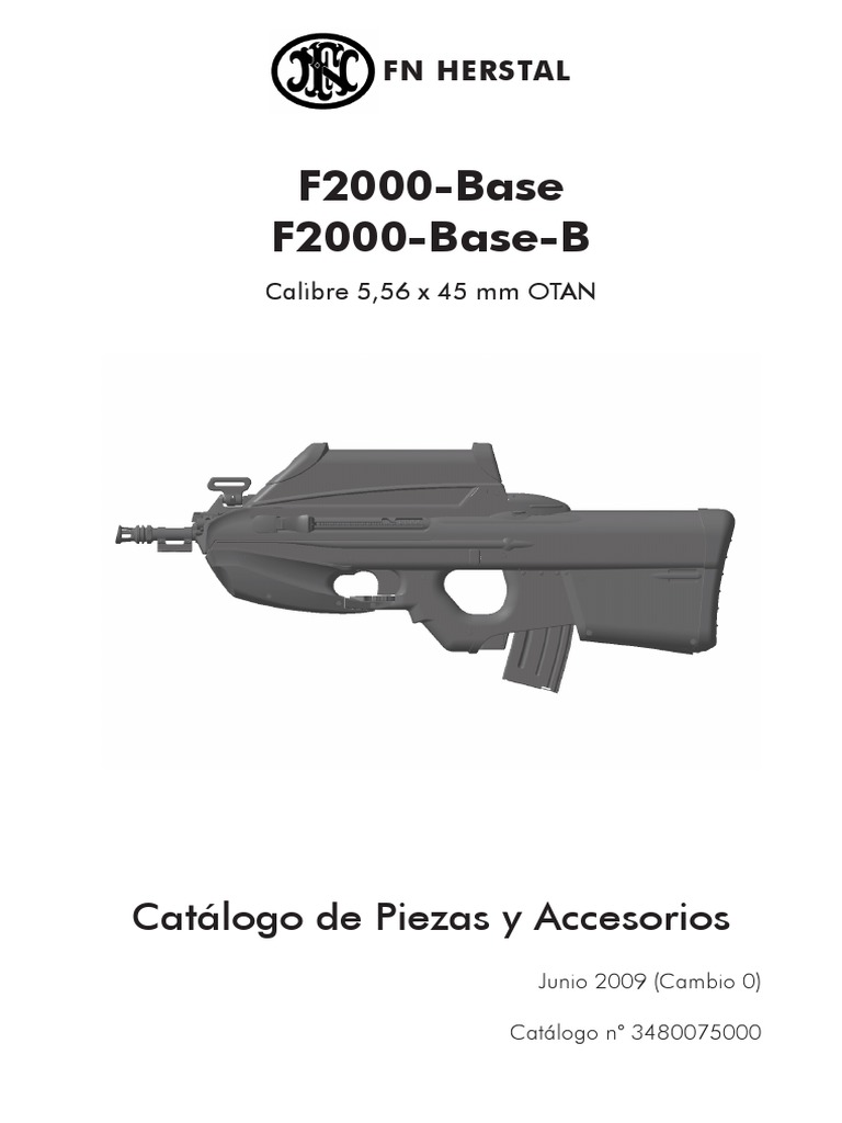 F2000 Base B | PDF | Revista (armas de fuego) | Armas de proyectiles
