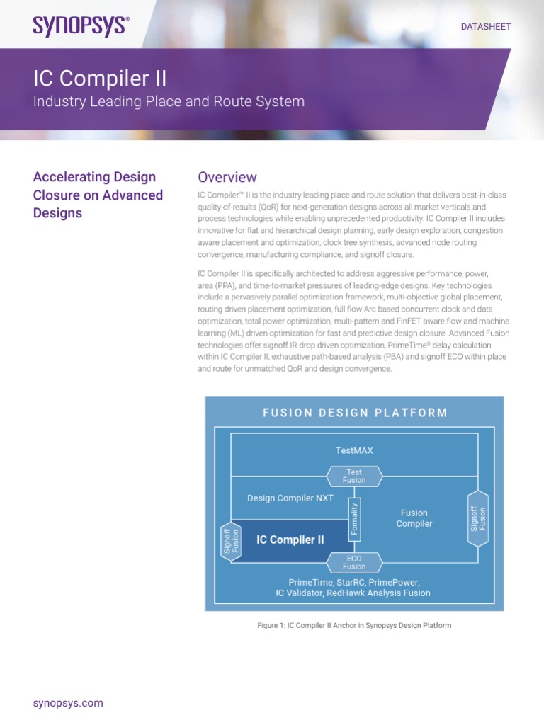 Ic Compiler II Ds | PDF | Arm Architecture | Program Optimization
