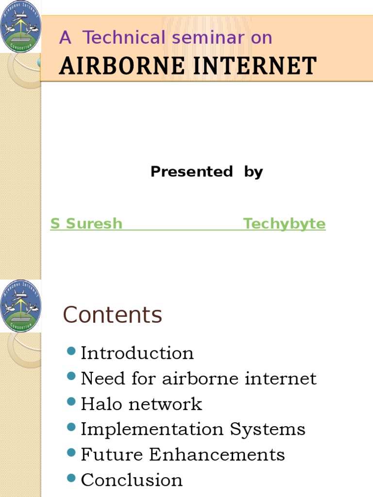 Airborne Internet | PDF | Computer Network | Aerospace