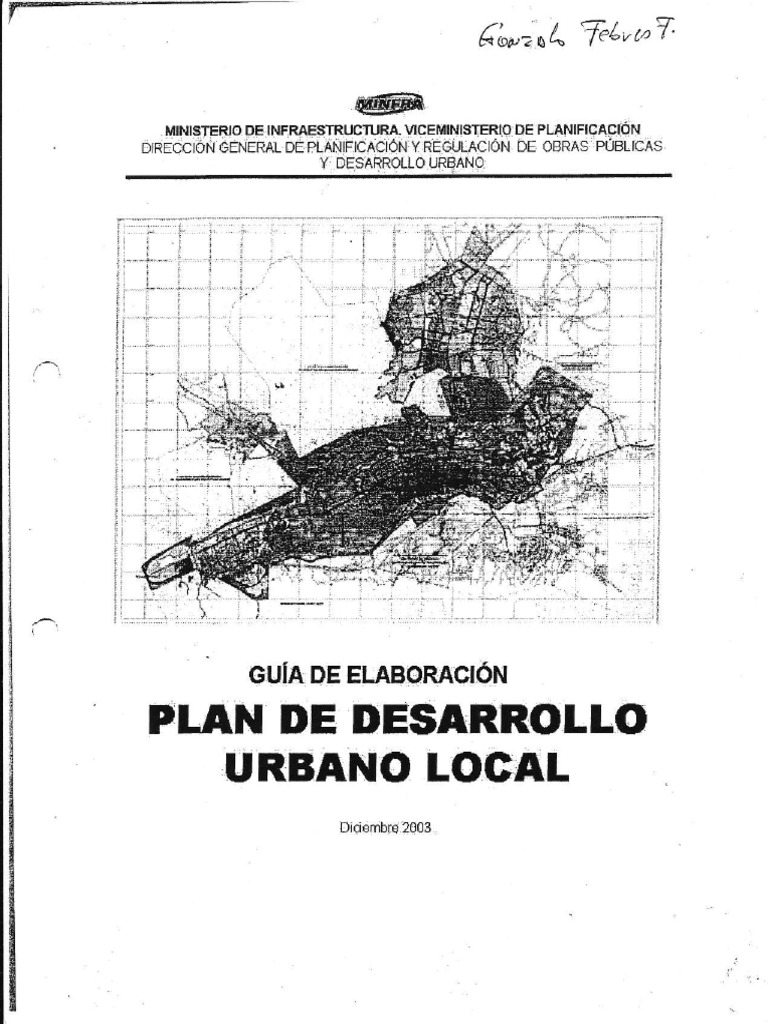 Guia de Elaboracion Del PDUL | PDF | Planificación