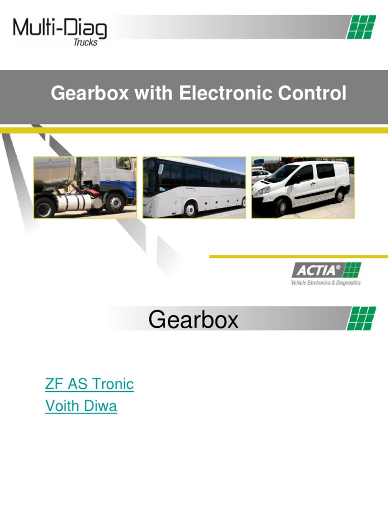 Gearbox With Electronic Control | PDF