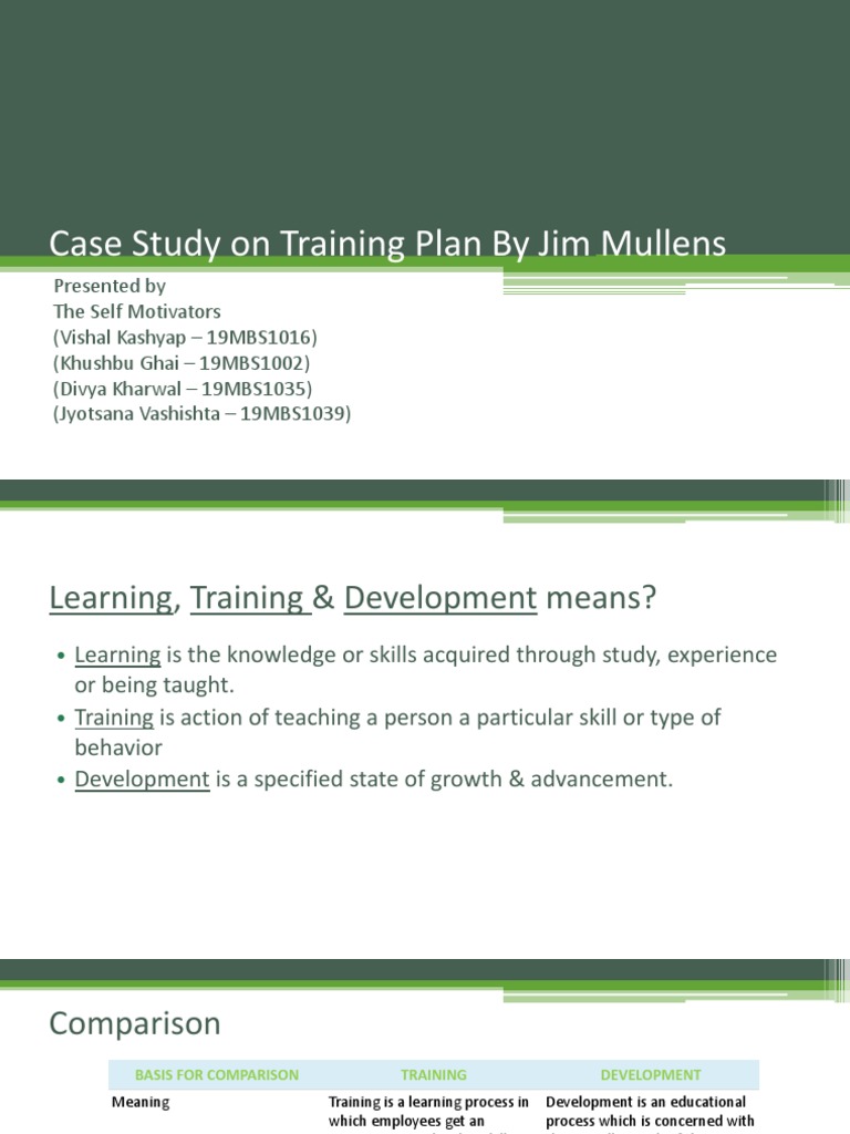 Customer Service Training Plan Case Study | PDF | Employment ...