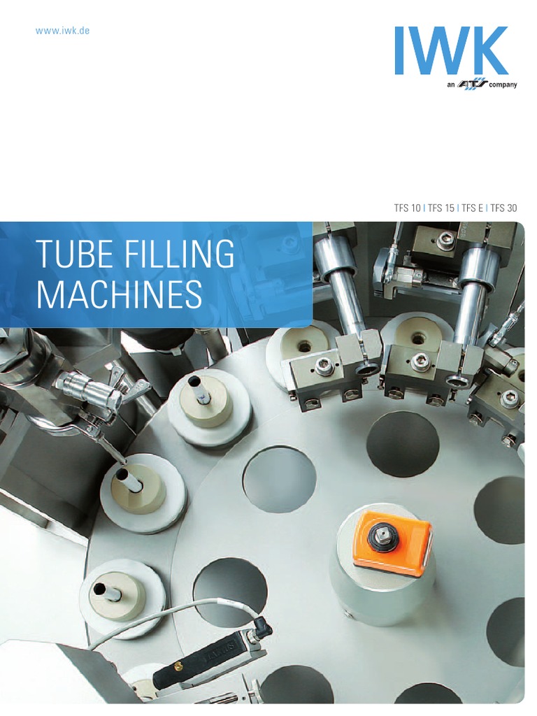 Tube Filling Machines: WWW - Iwk.de | PDF | Machines | Bearing (Mechanical)