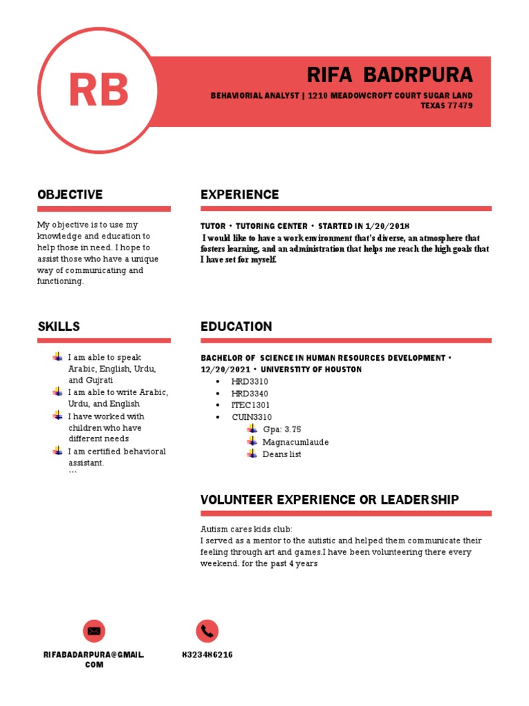 Careers in Sociology Resume | PDF