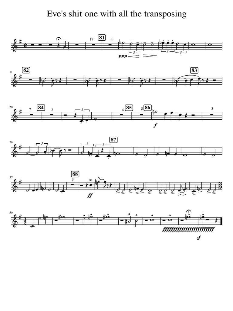 Eve's Transposing Techniques Explained | PDF | Mathematical Concepts ...