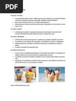 Proyecto. Heladeria | PDF | Marketing | Análisis FODA