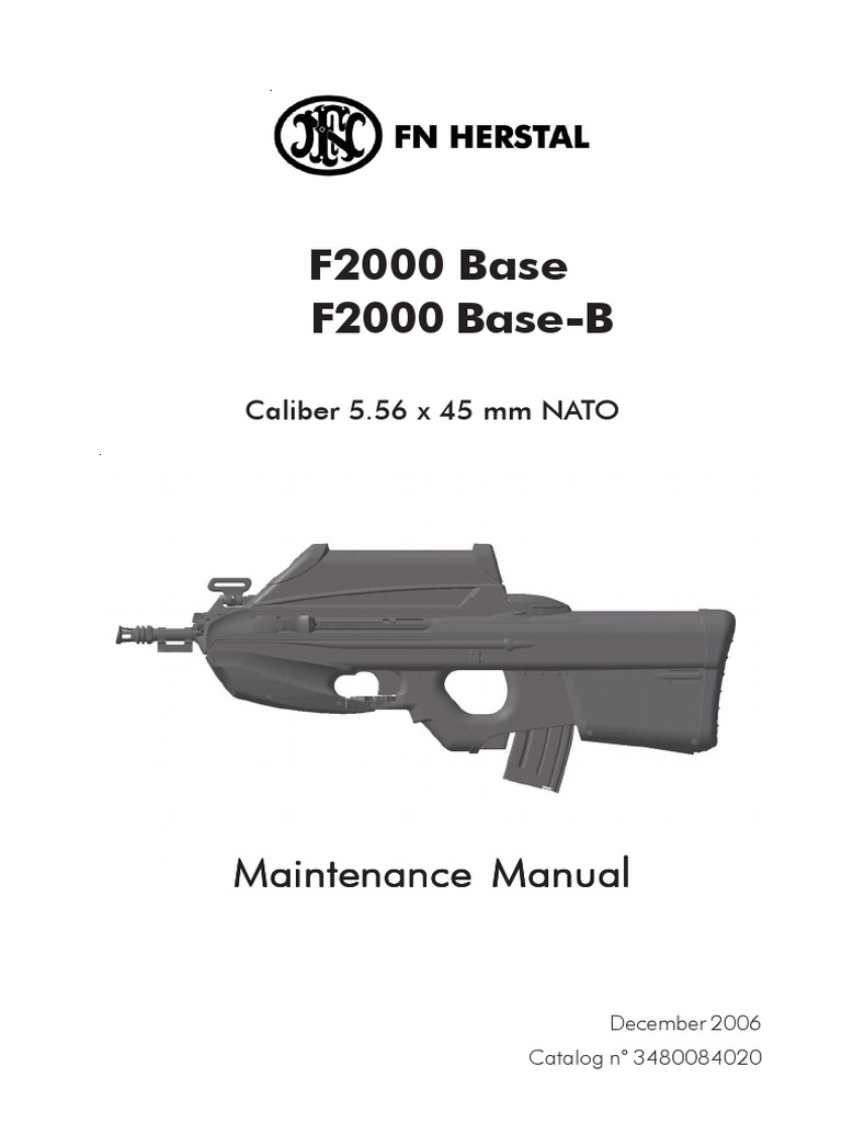f2000 Base & Base-B | PDF | Firearm Components | Tools
