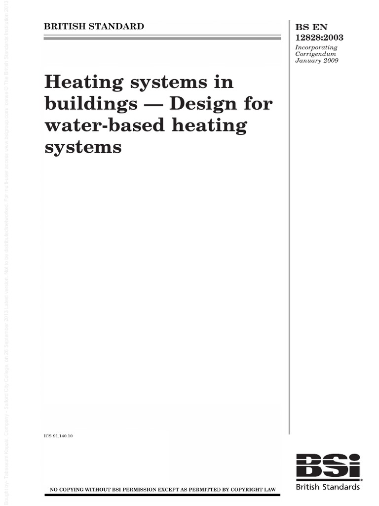 Design Wather Based Heating Systems | PDF | Heat | Heat Transfer