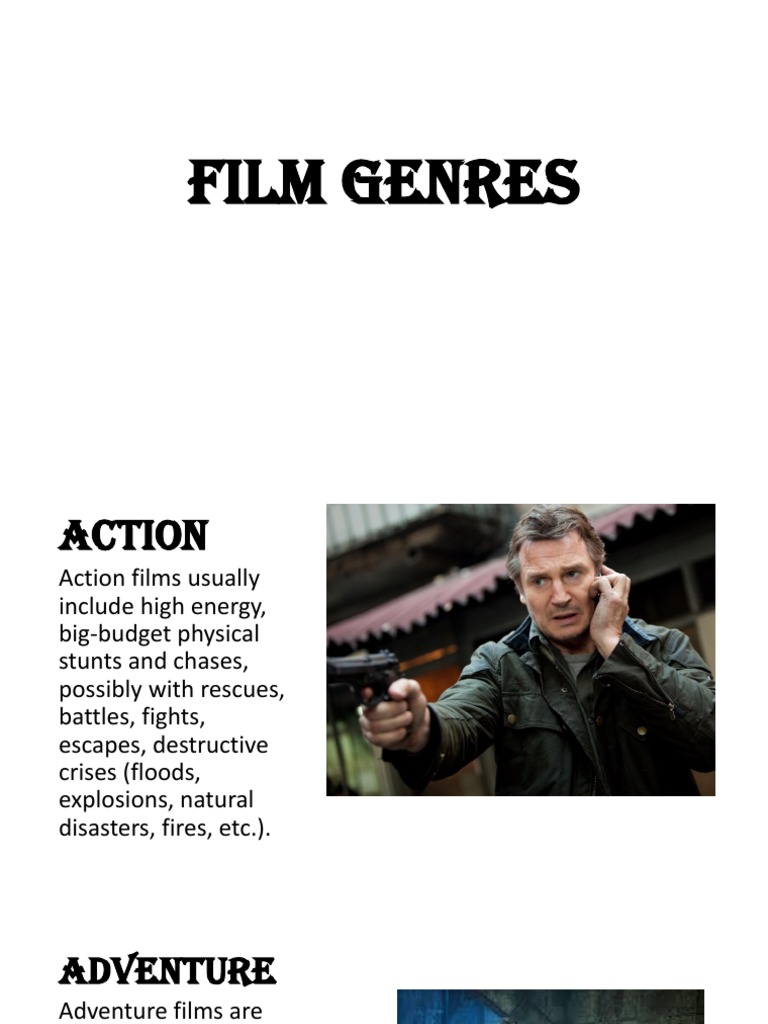 An In-Depth Exploration of Film Genres and Sub-Genres | PDF | Action ...