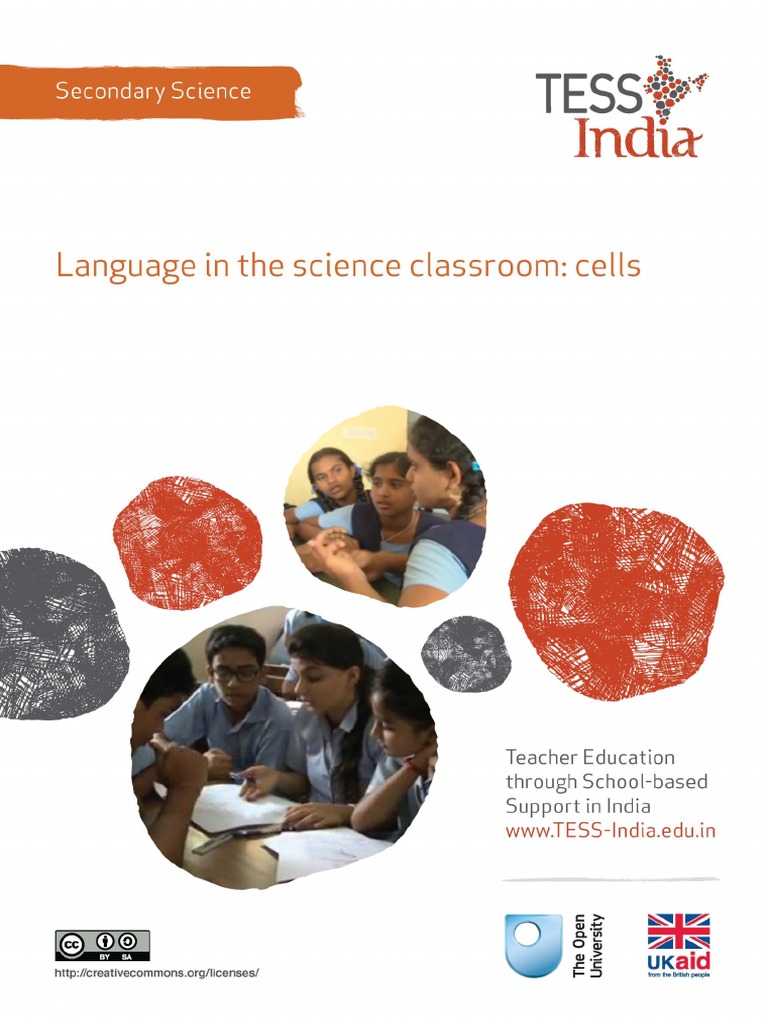 Language in The Science Classroom: Cells | PDF | Science | Teachers