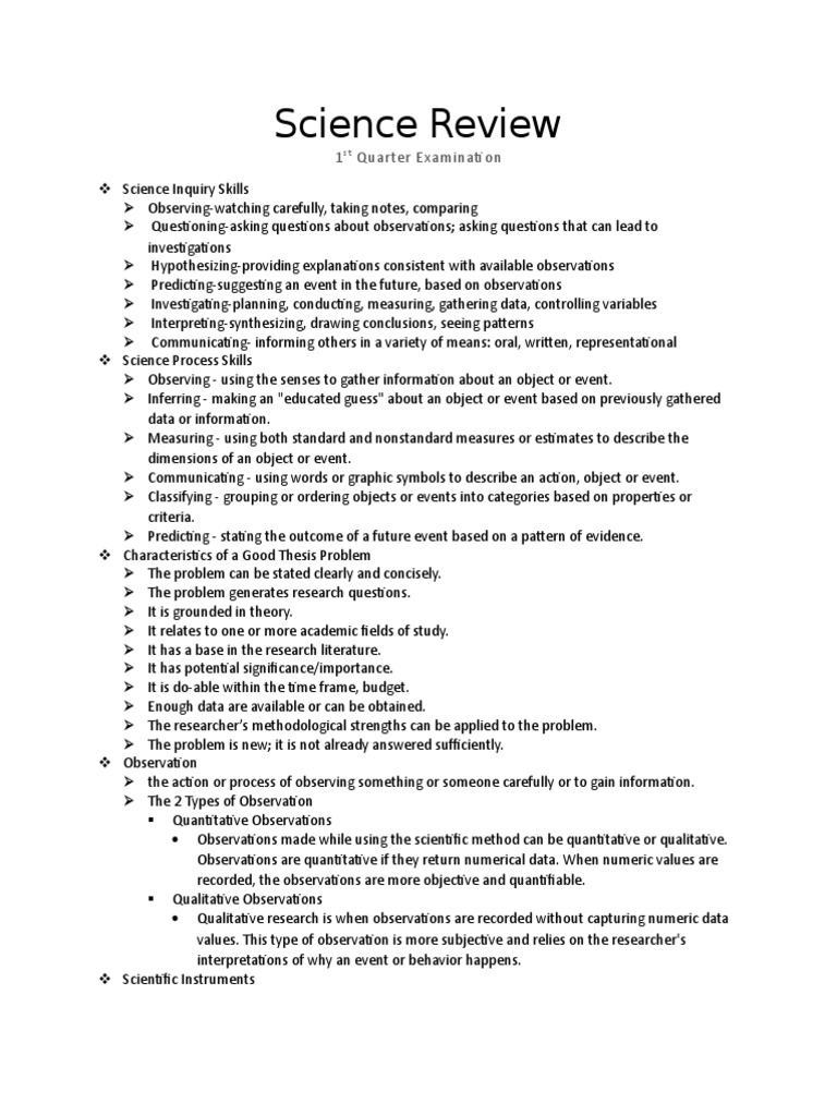 Science Inquiry and Process Skills Guide | PDF | Fahrenheit | Celsius