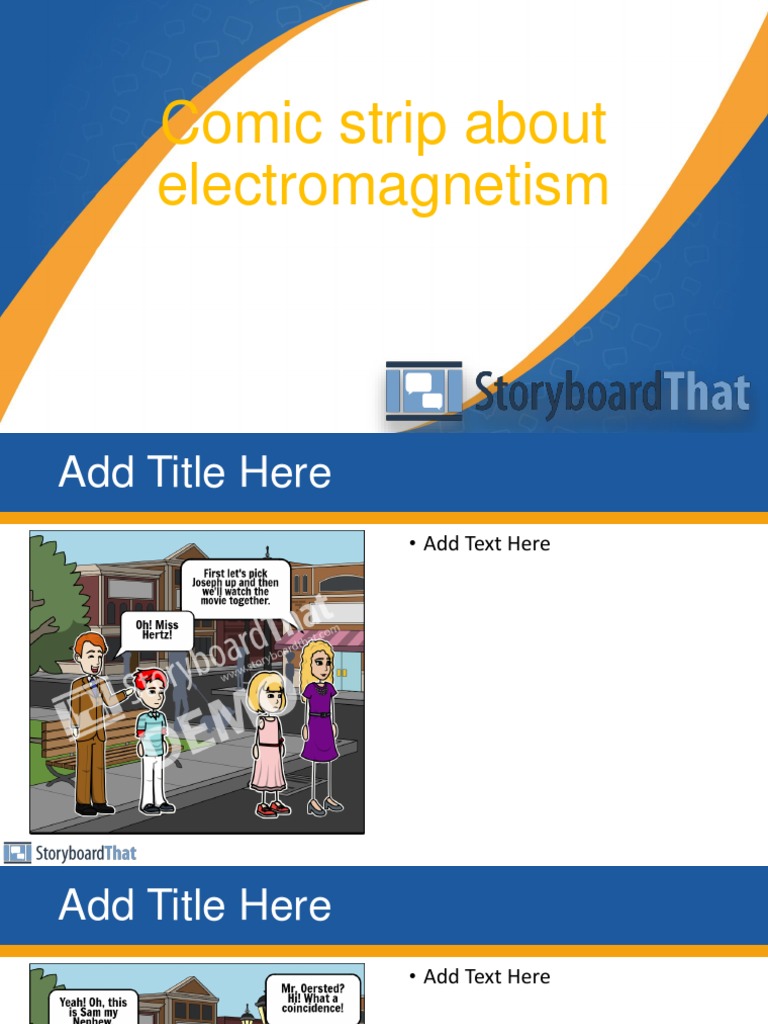 Comic Strip About Electromagnetism | PDF