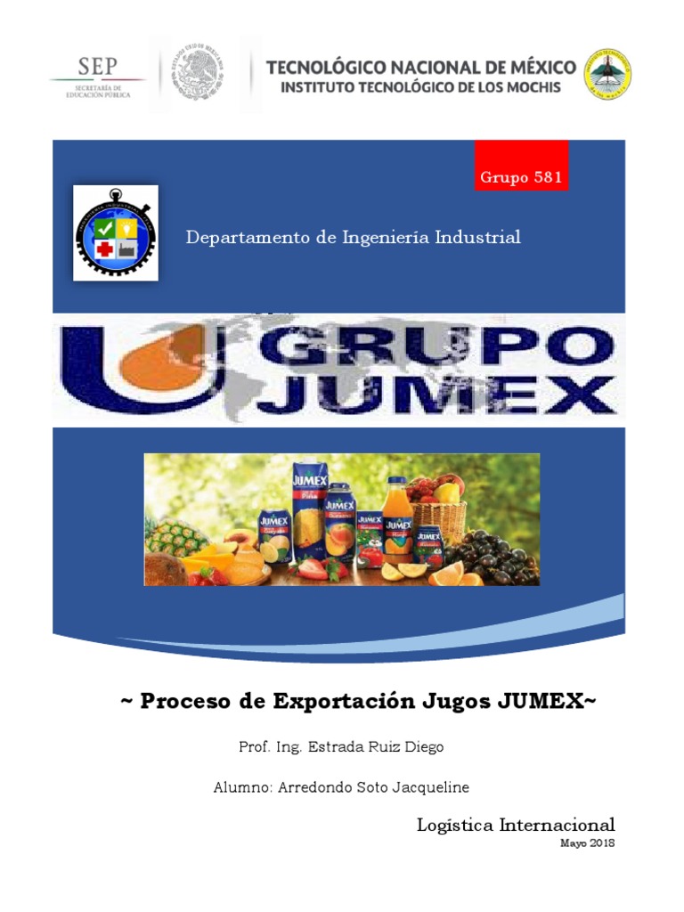Grupo JUMEX | aduana | El comercio internacional