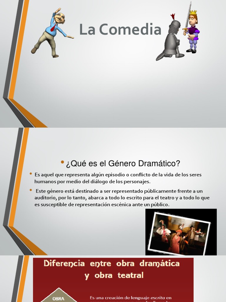 La Comedia 8vo | PDF | Comedia | Teatro