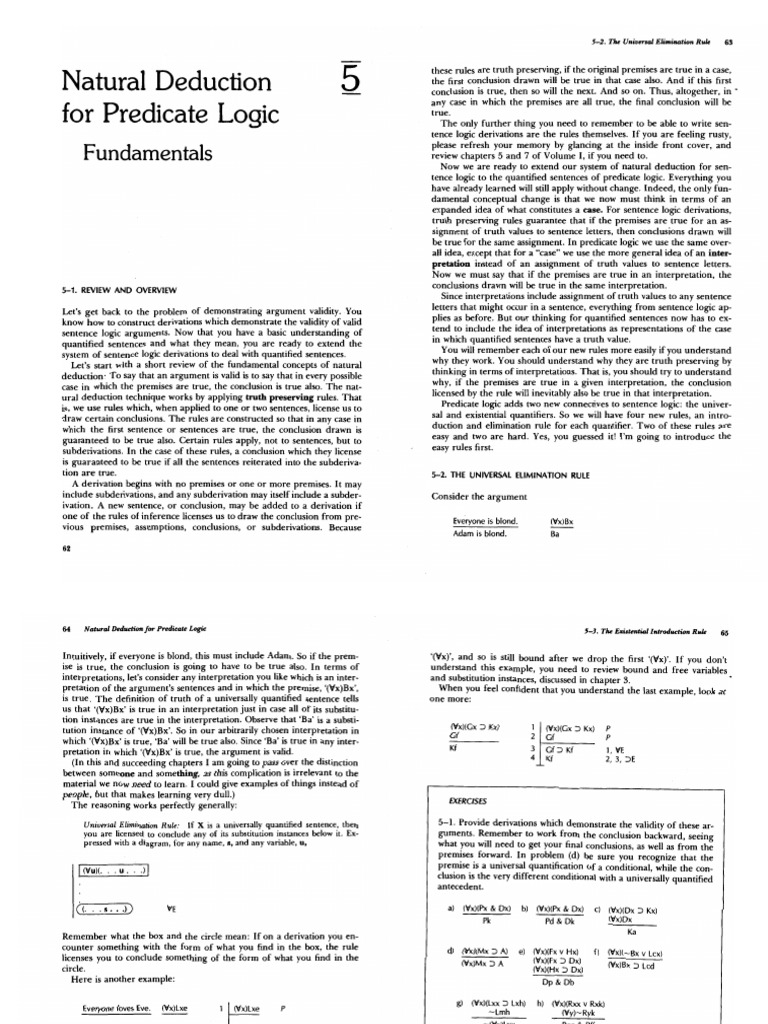 2ch5 PDF | PDF | Interpretation (Logic) | Logical Consequence