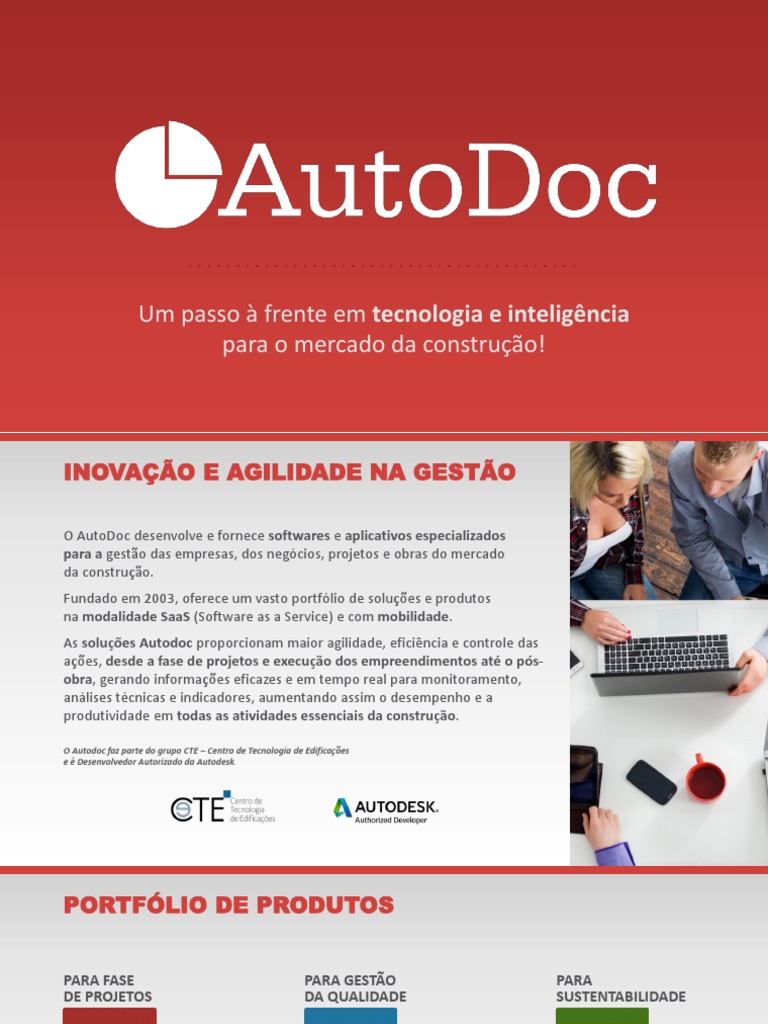Apresentação - Sistema AutoDoc FVS | PDF | Software como serviço ...
