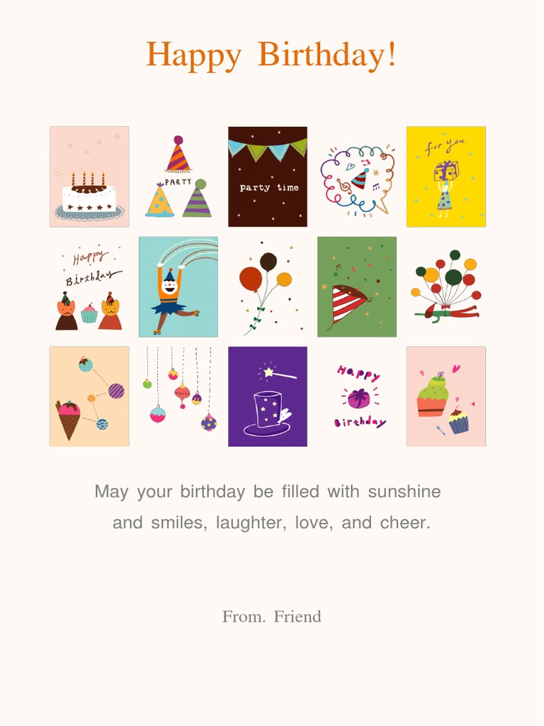 Birthday Wishes of Joy and Cheer | PDF | Self-Improvement