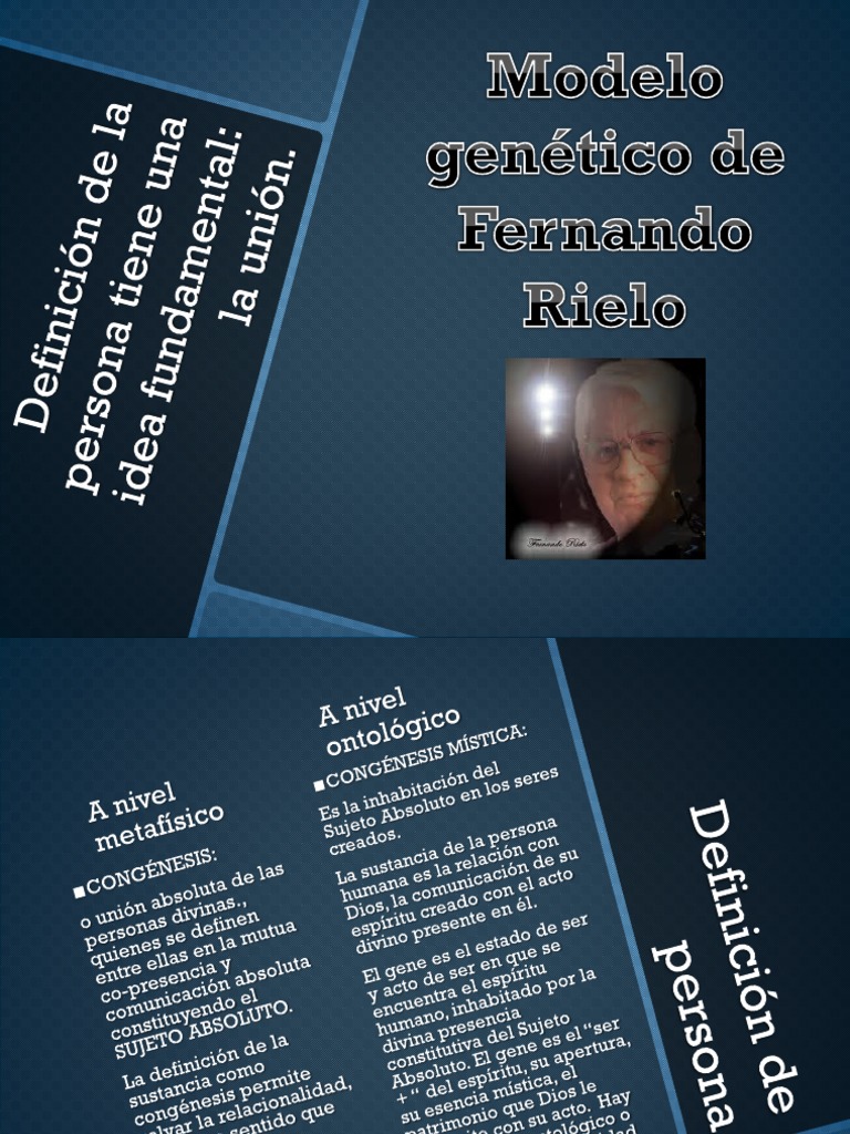 Modelo Genetico de Fernando Rielo Cap2 | PDF | Alma | Dios