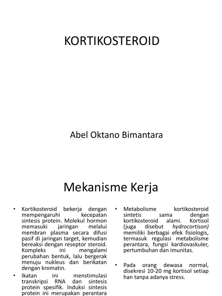 KORTIKOSTEROID | PDF