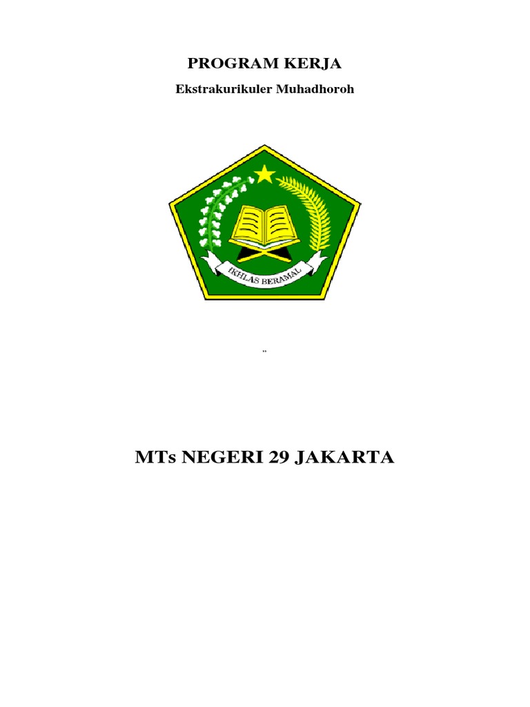 Program Kerja Ekskul | PDF