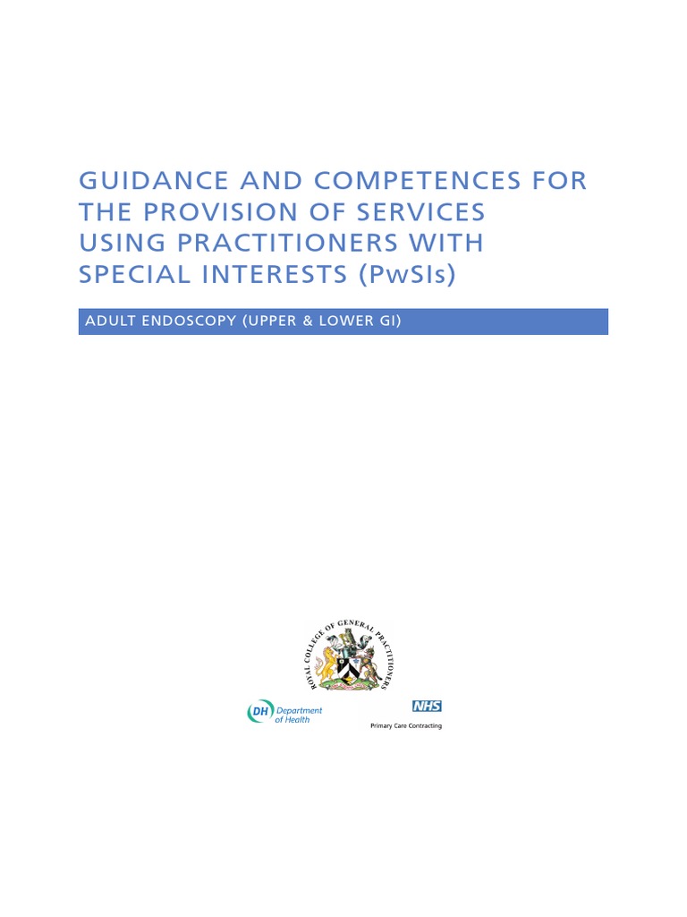 CIRC PwSI Endos | PDF | Endoscopy | Health Care