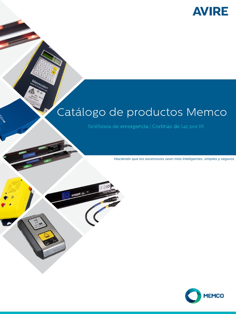 Memco Product Catalogue ES V06 Digital | PDF | Ascensor | Gsm