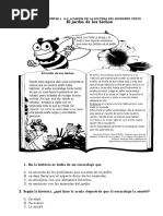 Comprension Lectora Grado Tercero PDF | PDF