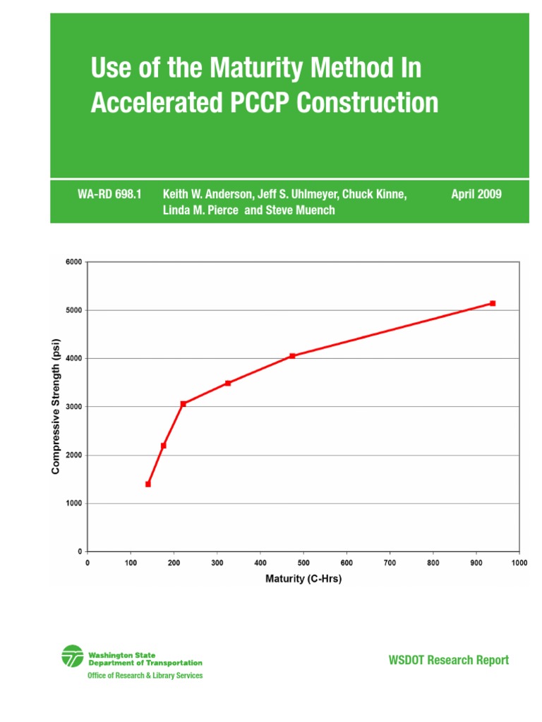 Use of The Maturity Method | PDF | Concrete | Calibration