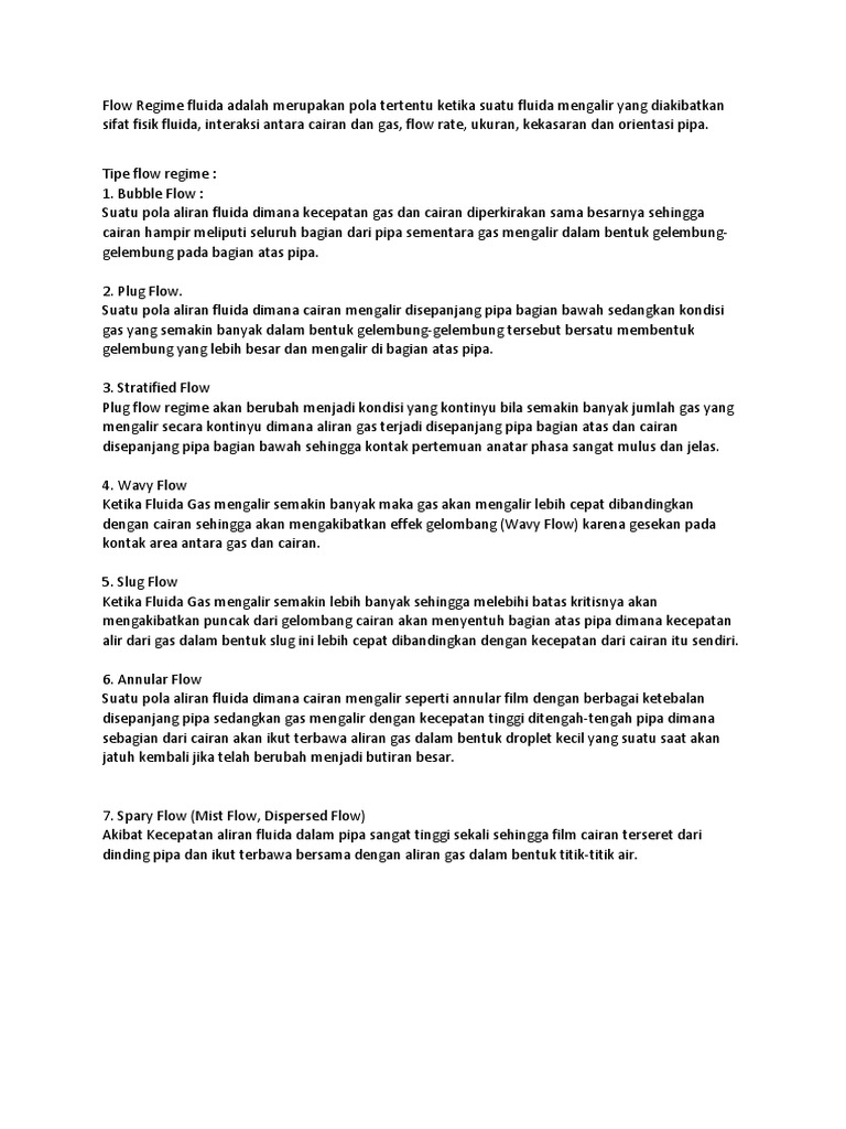 Flow Regime | PDF
