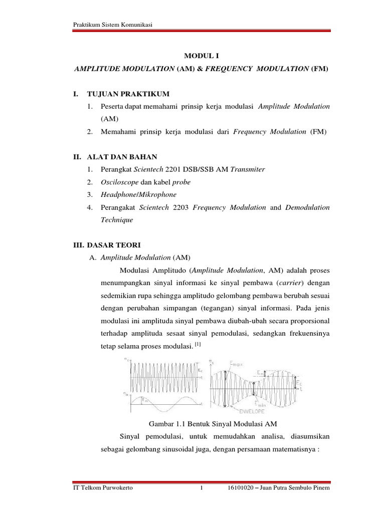 L. Praktik Siskom Modul I | PDF