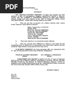 Attestation Form Indrive | PDF