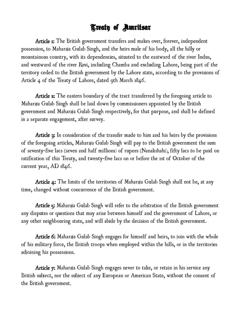 Treaty PDF | PDF | International Law | Government