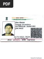 Pan Card Back Side | PDF