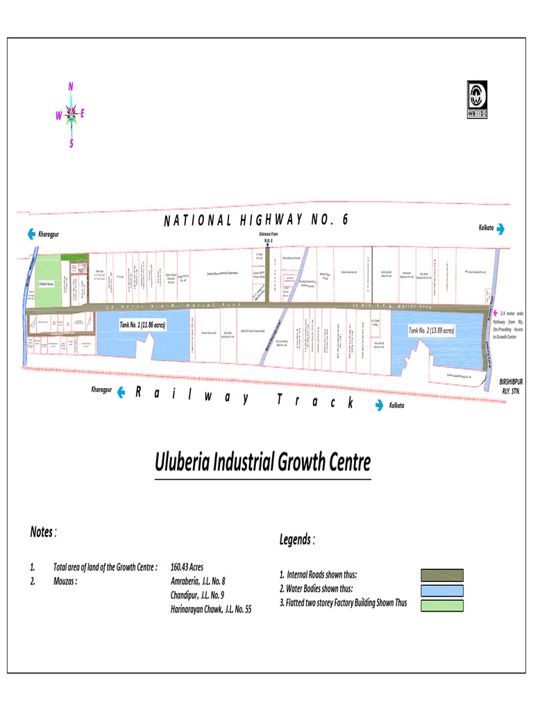 Uluberia Map For Website | PDF | Physical Sciences | Chemical Substances