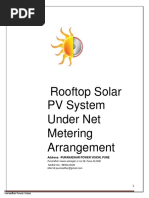 Fixed Solar Mounting Structure Drawing | PDF | Equipment