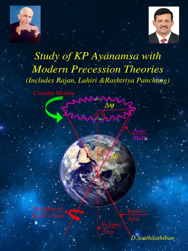 Study of KP Ayanamsa With Modern Precession Theories | PDF | Zodiac ...