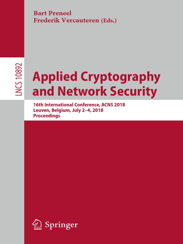 Applied Cryptography And Network Security Pdf Transport Layer