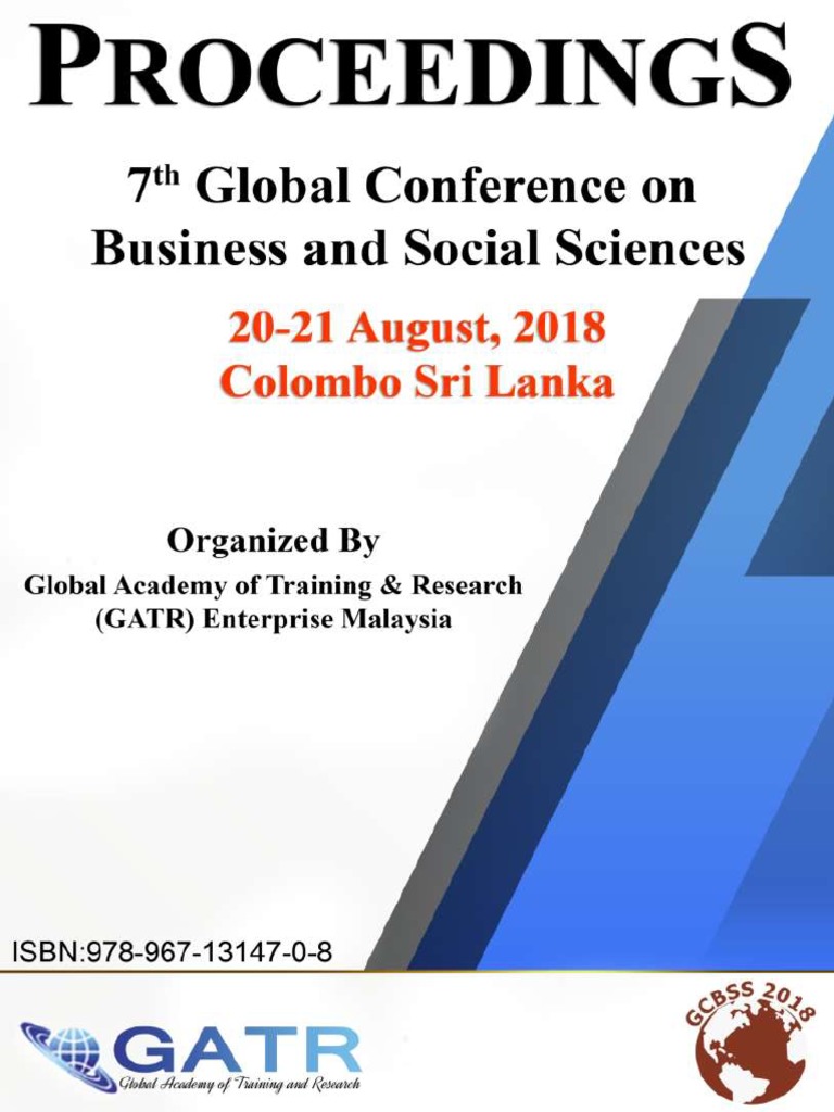 7th Gcbss - Proceeding - Full Papers | PDF | Incentive | Motivation