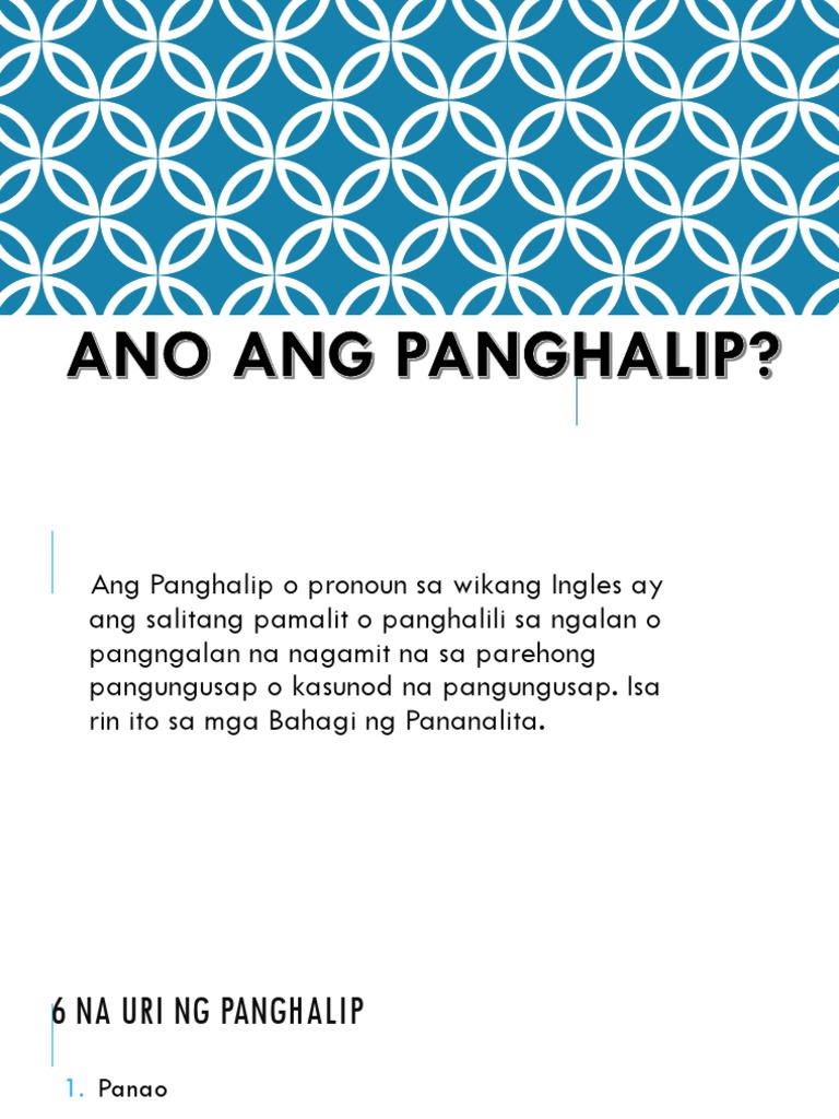 PANGHALIP | PDF