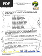 Astray Animals Ordinance Sample | PDF | Local Ordinance | Public Law